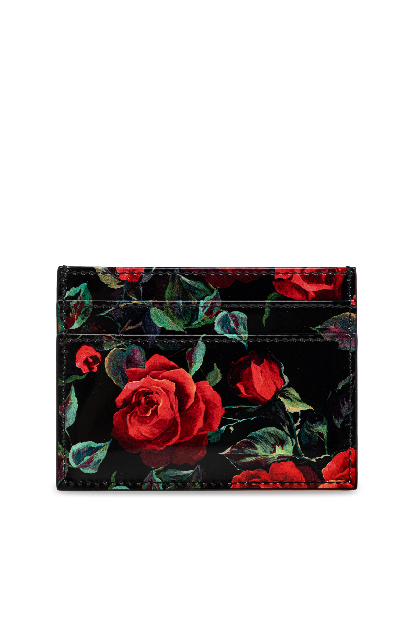 Dolce & Gabbana Card holder with floral motif | Women's Accessories ...