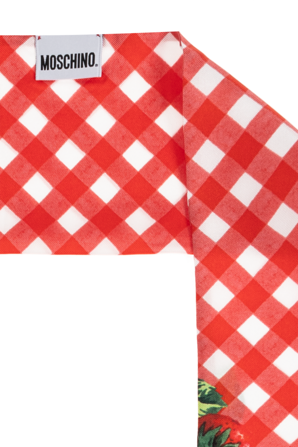 Moschino Silk scarf with print | Women's Accessories | Vitkac