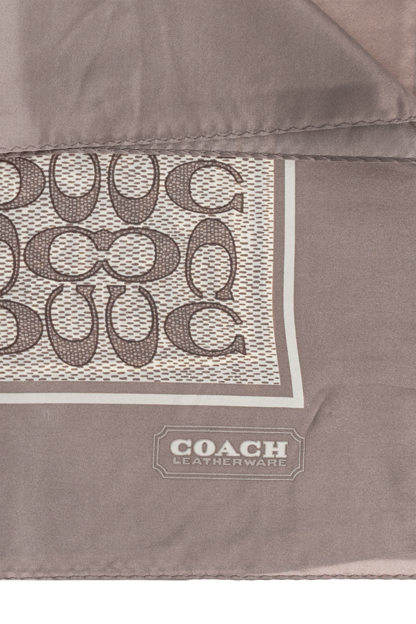 Coach Silk scarf with monogram | Women's | Vitkac