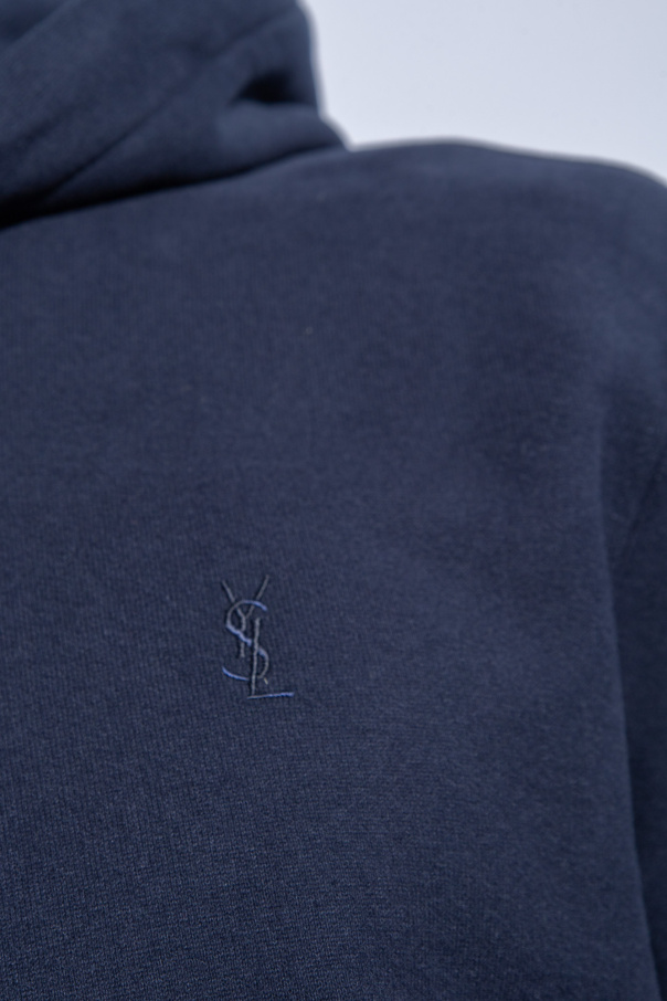 Saint Laurent Hoodie with logo | Men's | Vitkac