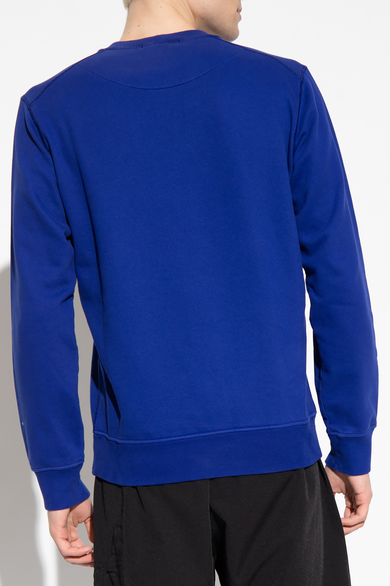 Blue Sweatshirt with logo Stone Island - Vitkac GB