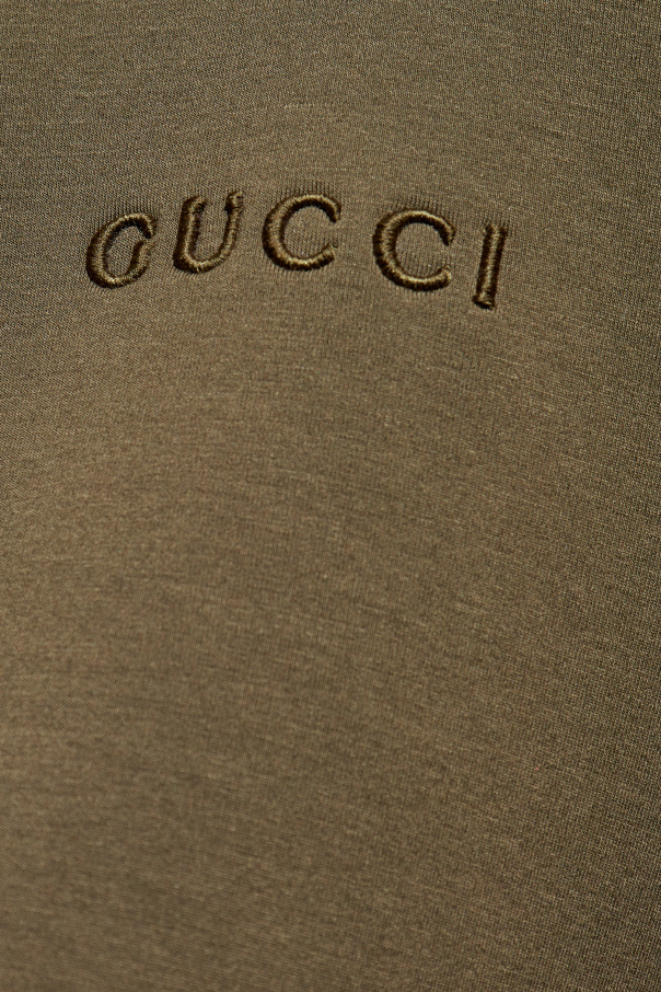 Gucci Sweatshirt with embroidered logo | Men's Clothing | Vitkac