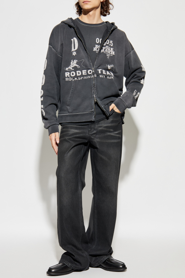 Grey Sweatshirt with logo DUKE & DEXTER - Vitkac GB