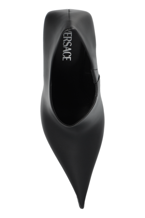 Versace Leather Ankle Boots | Women's Shoes | Vitkac