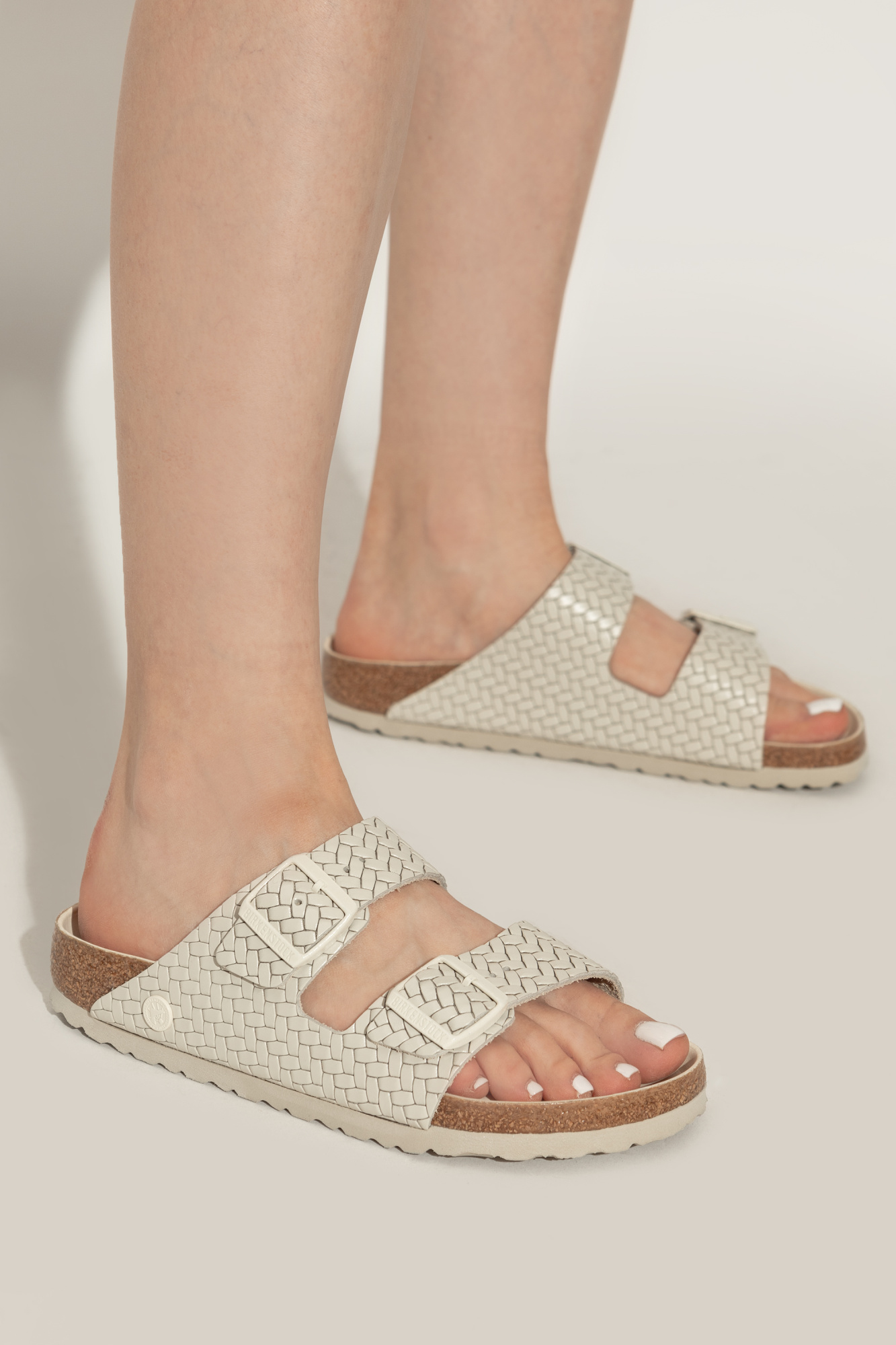 Birkenstock Slides Arizona Rivet Logo | Women's Shoes | Vitkac