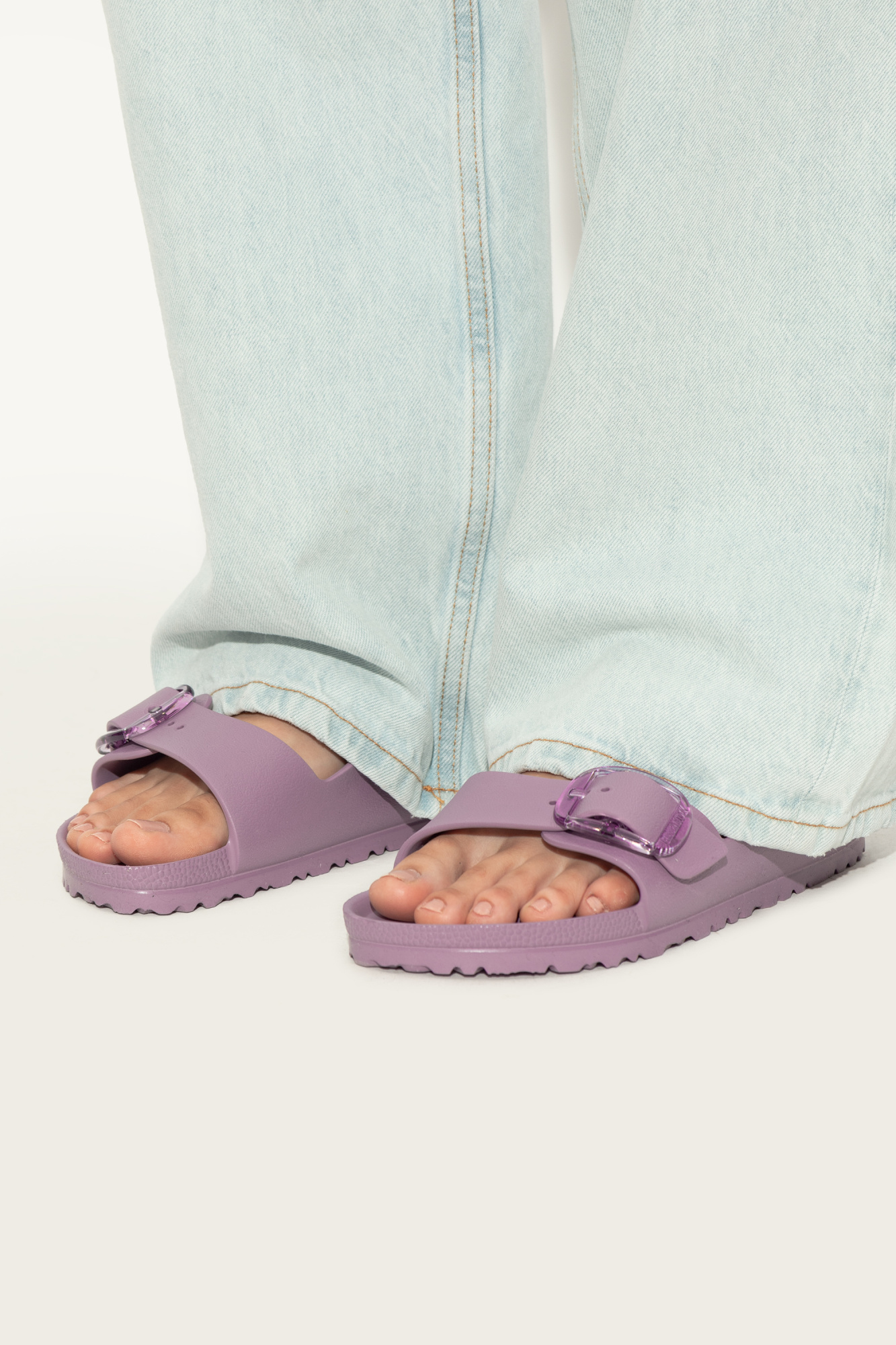 Purple Sliders "Arizona Big Buckle EVA" Birkenstock - Vitkac GB