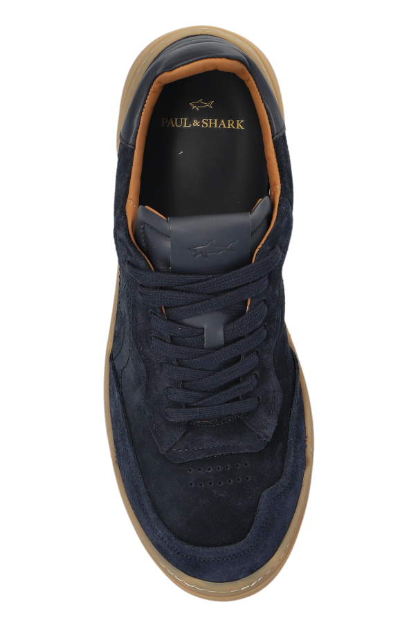 Navy blue Suede trainers Paul & Shark - Vitkac GB