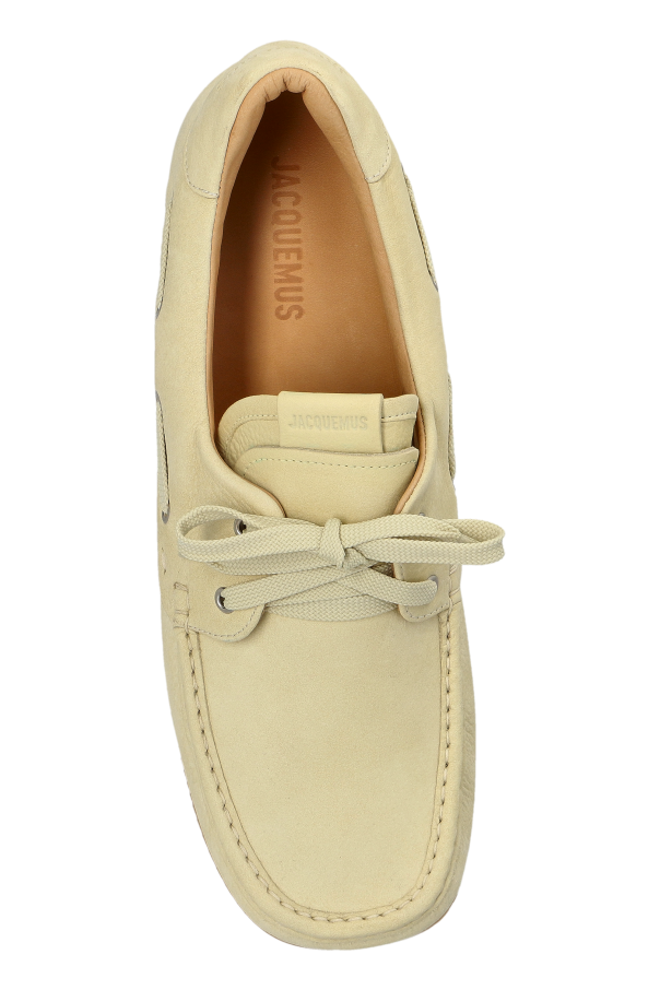 Kremowy Skórzane buty `Les Batto` Jacquemus - Vitkac Poland