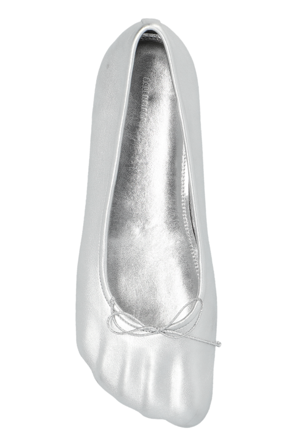 Srebrny Baleriny ‘Anatomic’ Balenciaga - Vitkac Polska