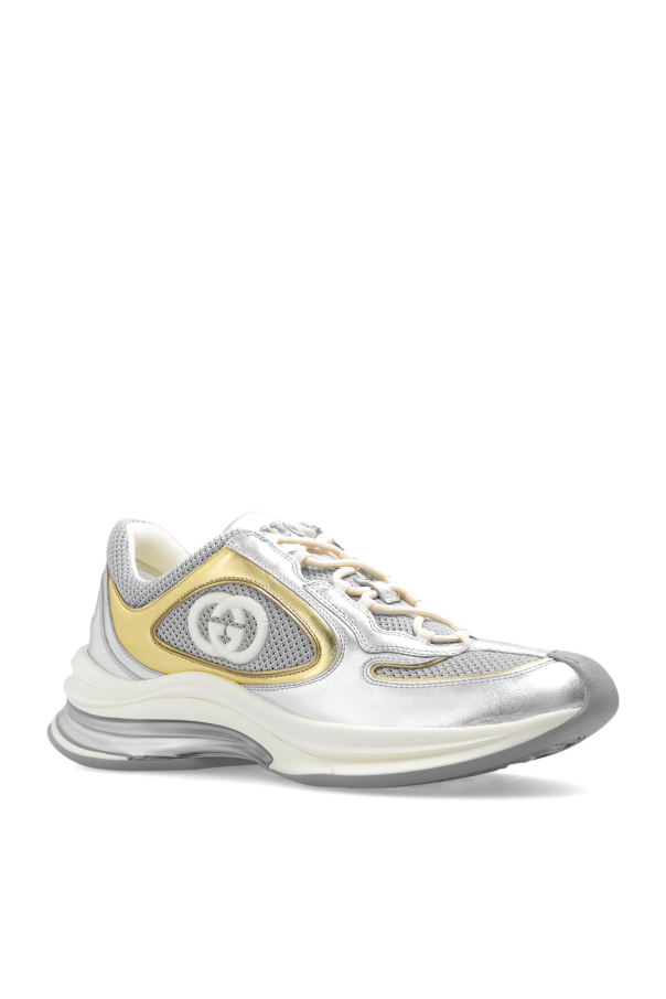 Srebrny Buty sportowe ‘Gucci Run’ Gucci - Vitkac Poland