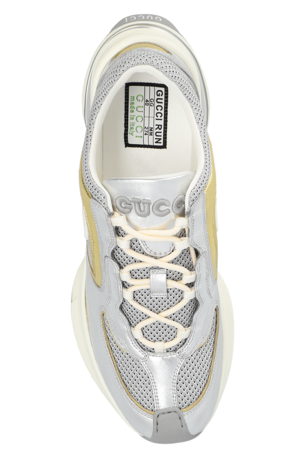 Srebrny Buty sportowe ‘Gucci Run’ Gucci - Vitkac Poland