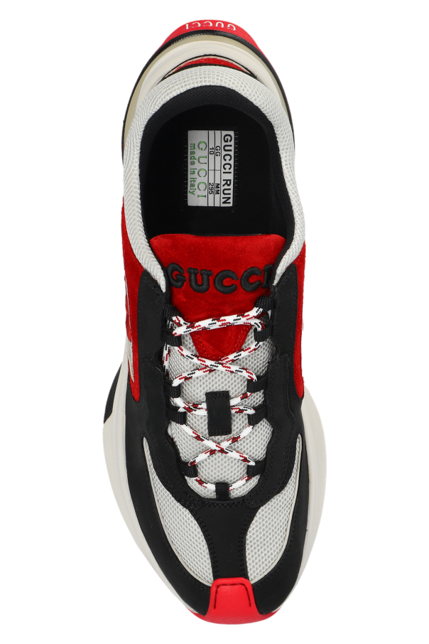 Czarny Buty sportowe z logo Gucci - Vitkac Poland