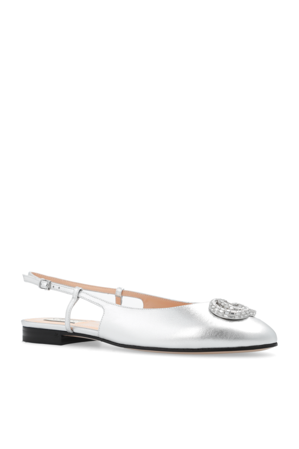 Srebrny Buty z monogramem GG Gucci - Vitkac Poland