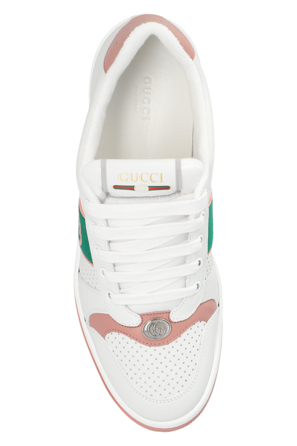 Biały Buty sportowe z logo Gucci - Vitkac Poland