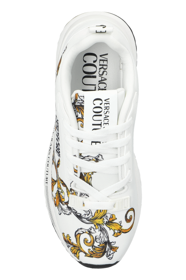 White Trainers with barocco pattern Versace Jeans Couture - Vitkac GB
