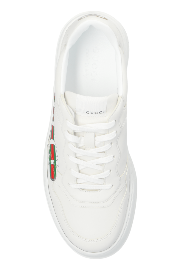 Biały Buty sportowe z logo Gucci - Vitkac Poland