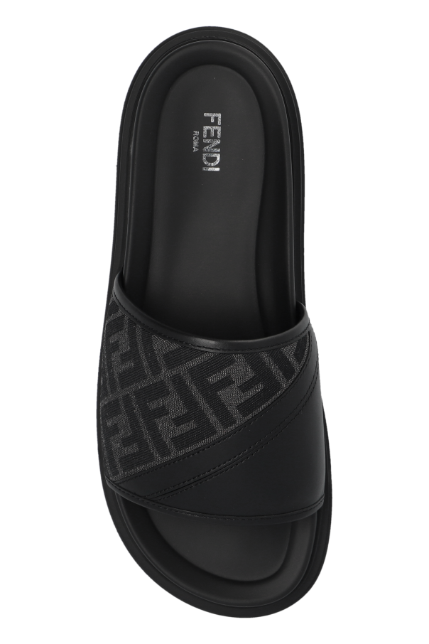 Fendi Slippers with logo | Men's | Vitkac