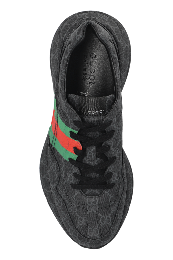 Czarny Buty sportowe z logo Gucci - Vitkac Poland