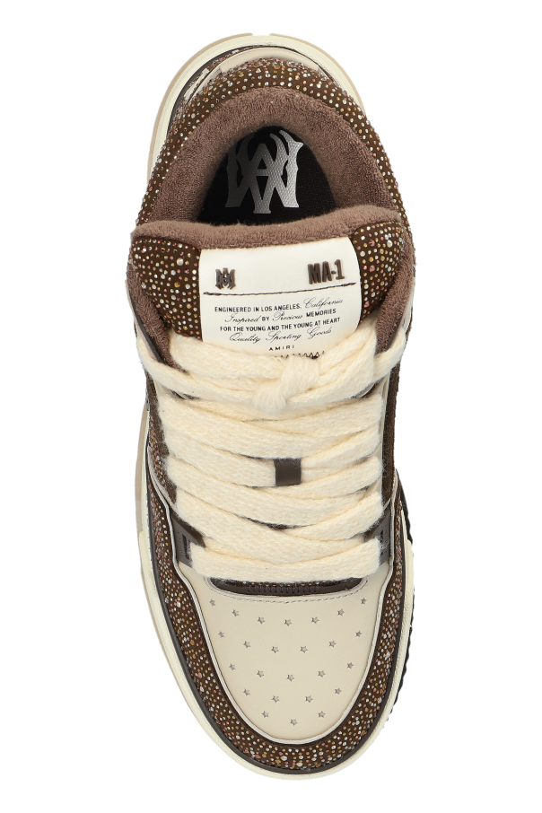 Brown 'Crystal MA-1' sports shoes Amiri - Vitkac GB