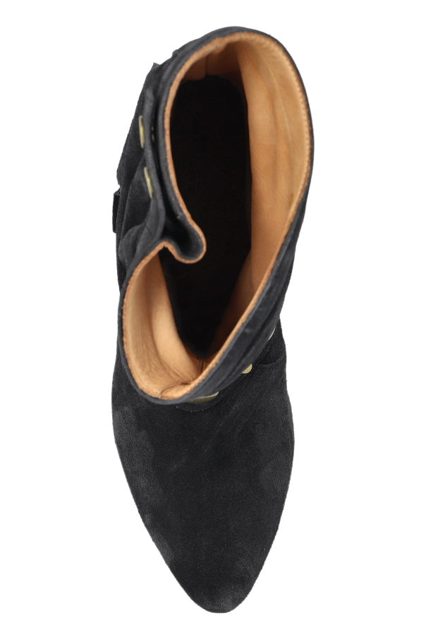 Black Suede ankle boots `Stania` Isabel Marant - Vitkac GB