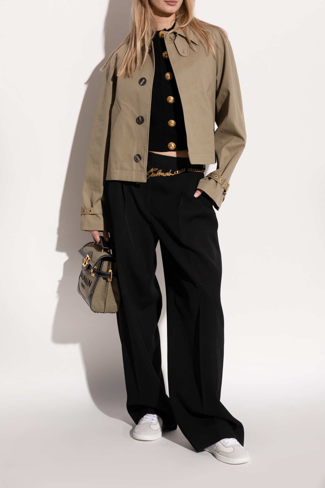 Balmain Sneakers with logo | Women's Shoes | Vitkac
