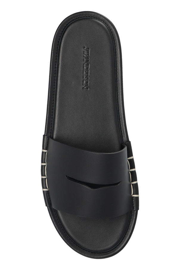 JW Anderson Leather slides | Men's | Vitkac