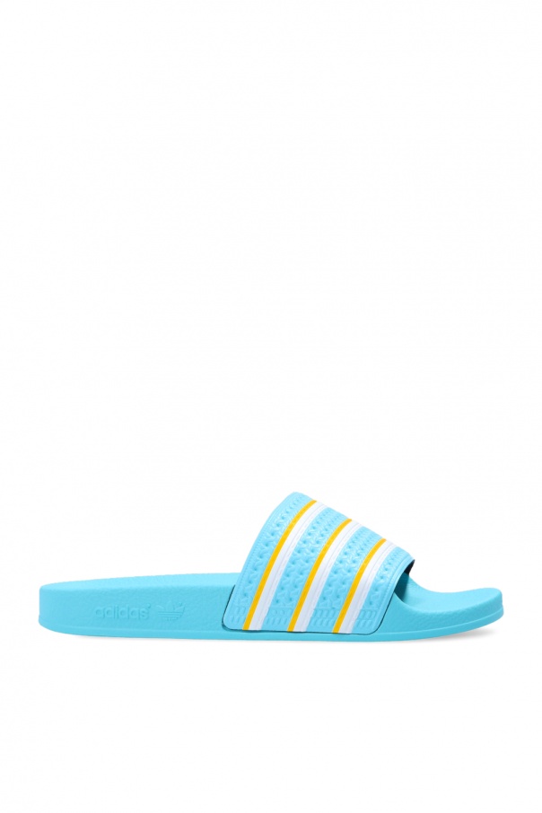 ADIDAS Originals BLUE ‘Adilette’ slides - Styleswith