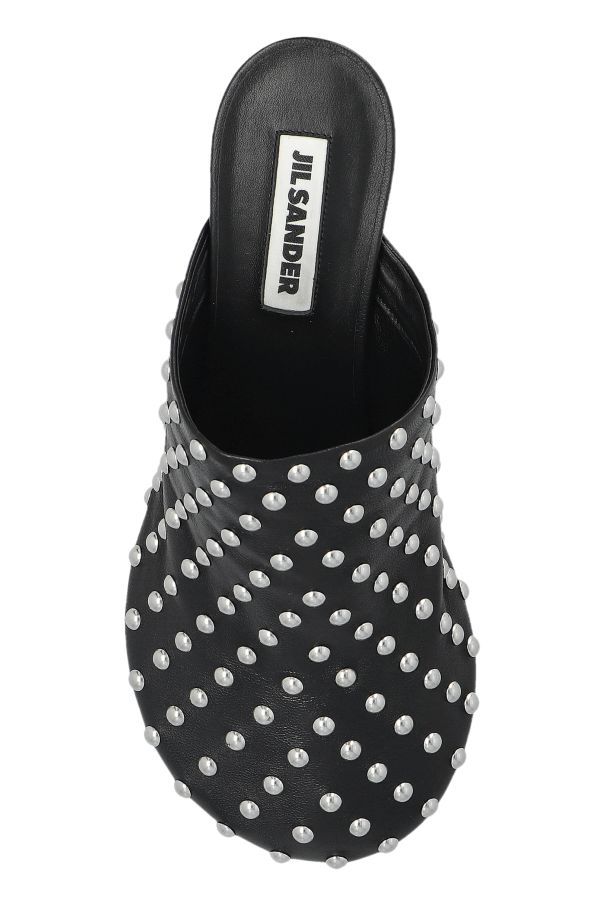 JIL SANDER Leather heeled mules | Women's Shoes | Vitkac