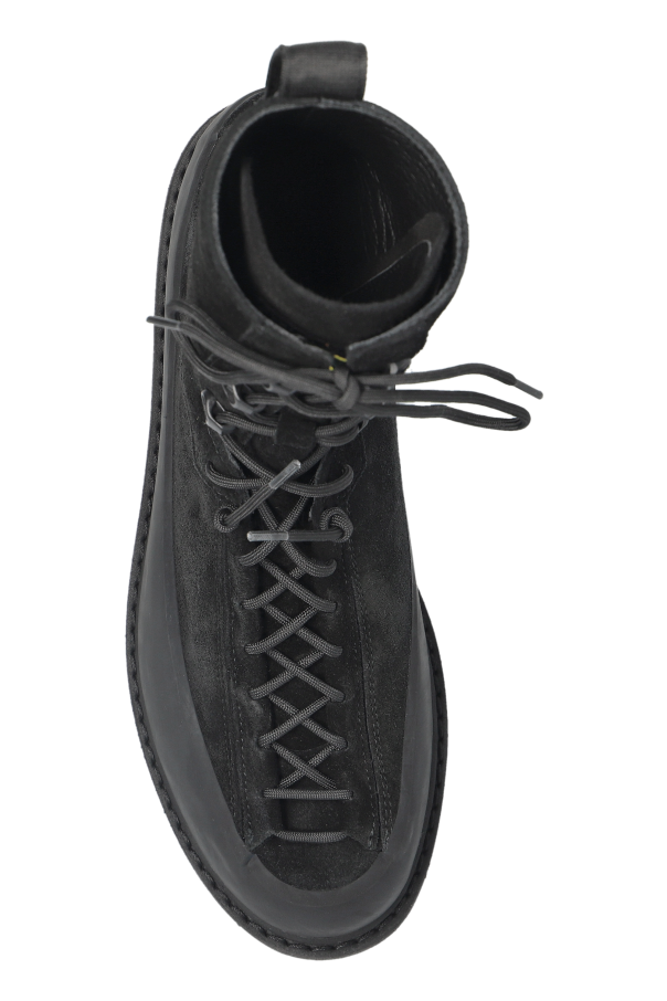 Stone Island Leather ankle boots | Men's | Vitkac