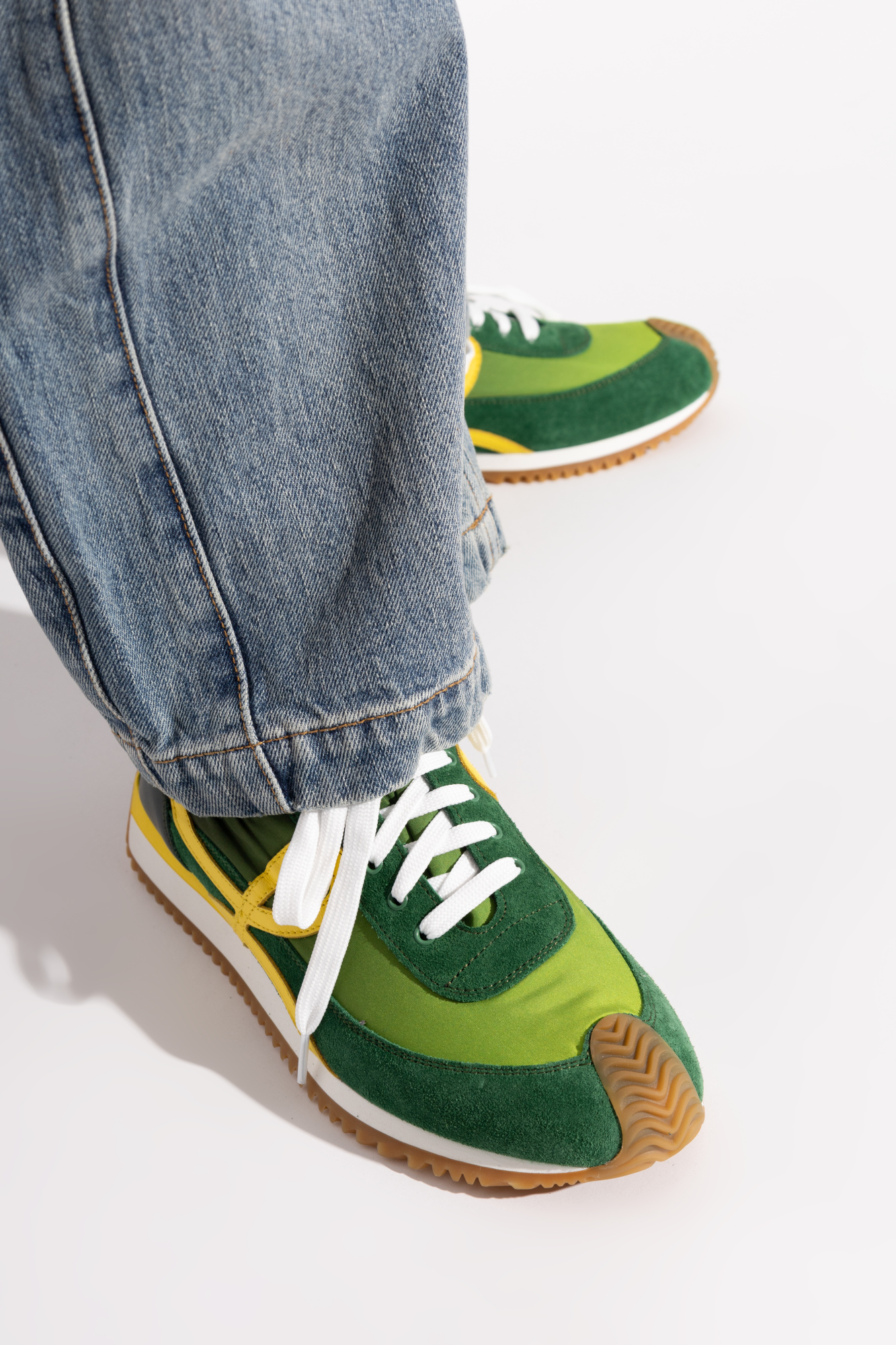 Green Trainers Flow Runner 2.0 Loewe - Vitkac GB