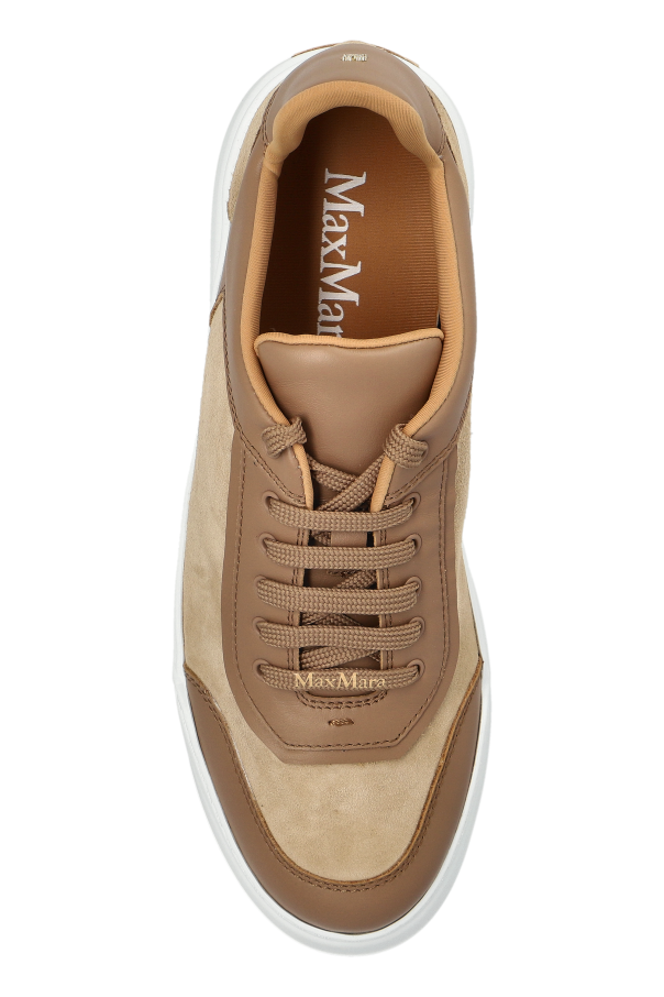Brązowy Buty sportowe `Maxi` Max Mara - Vitkac Poland