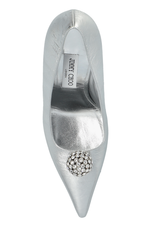 Silver Heeled shoes Orb Jimmy Choo - Vitkac GB