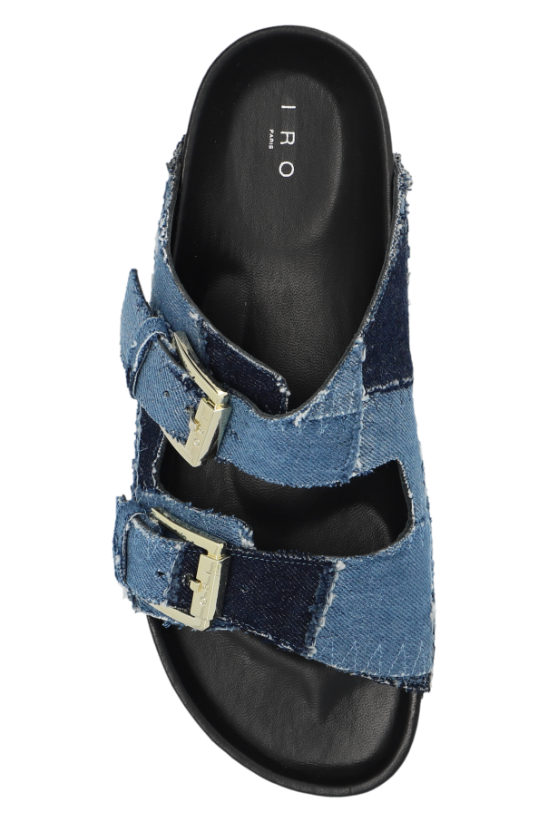 Blue ‘Billie’ denim slides Iro - Vitkac GB