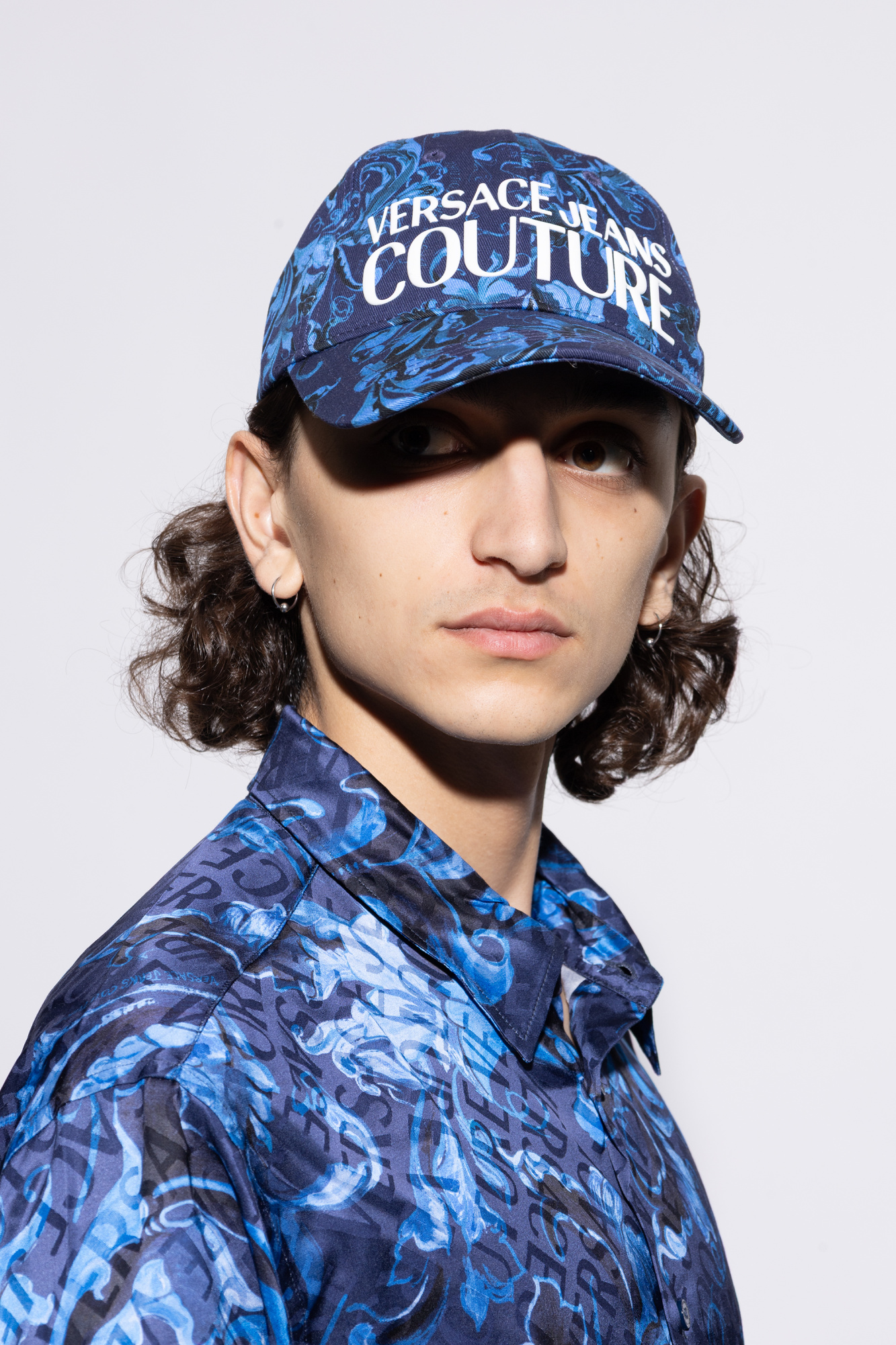 Navy blue Baseball cap Versace Jeans Couture - Vitkac GB