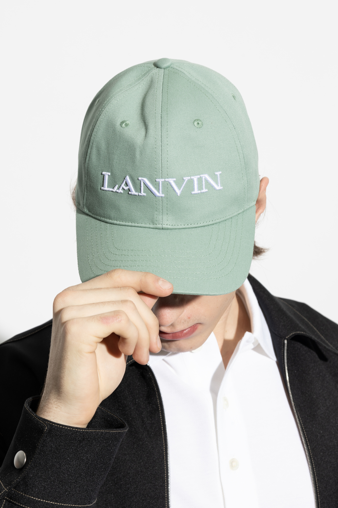 Green Baseball Cap Lanvin - Vitkac GB