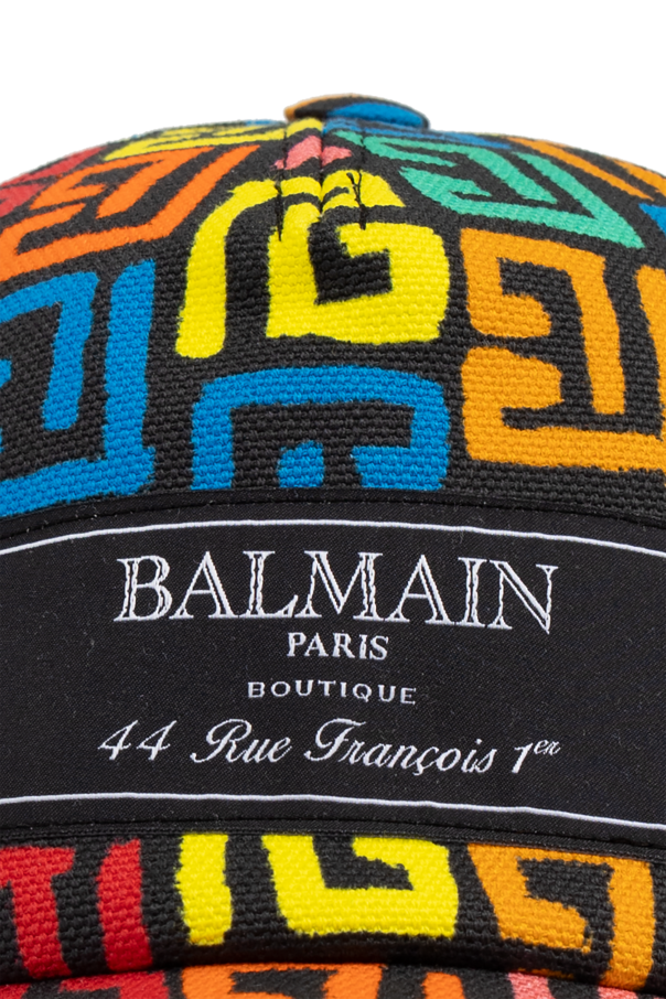 Multicolour Cap Balmain Kids - Vitkac GB