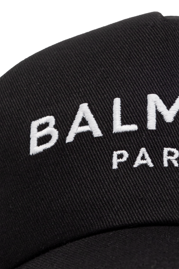 Black Balmain Cap with Visor Balmain - Vitkac GB