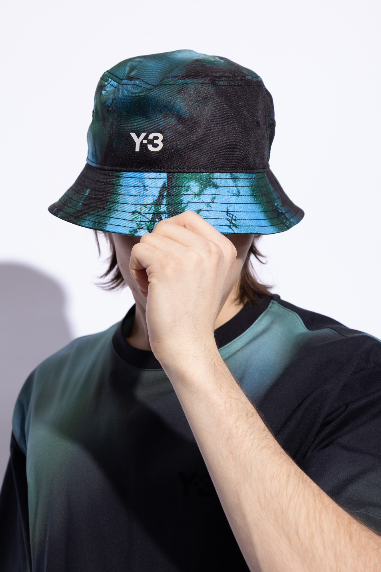 Y-3 Hat with printed logo | Men's Accessorie | Vitkac