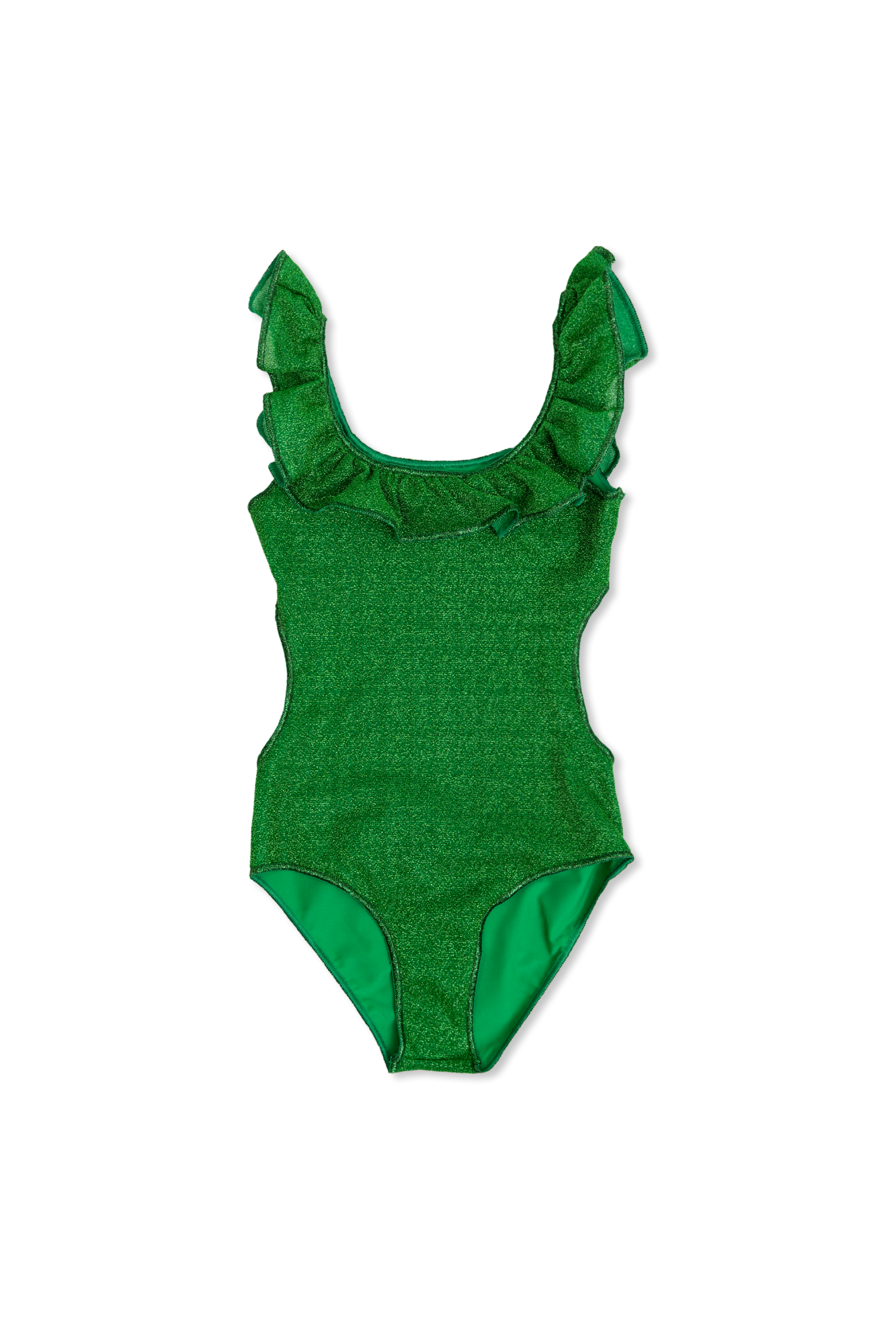 Green One-piece swimming costume Oseree Kids - Vitkac GB