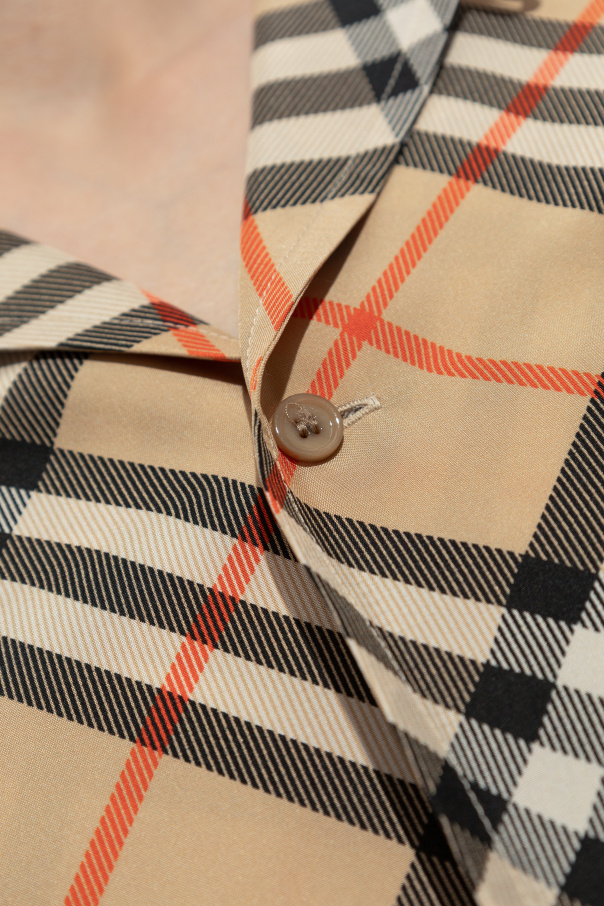 Burberry Checkered pattern shirt | Men's | Vitkac