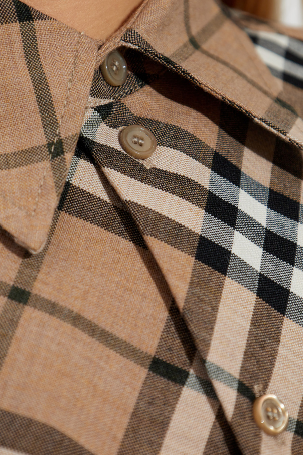 Burberry Shirt with check pattern | Women's | Vitkac
