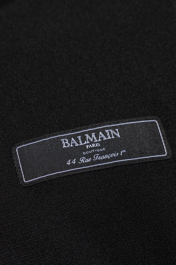Balmain Shirt with logo patch | Men's Clothing | Vitkac