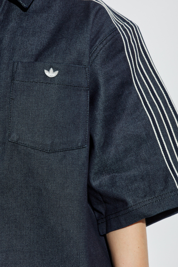 ADIDAS Originals Denim shirt with short sleeves | Women's Clothing | Vitkac