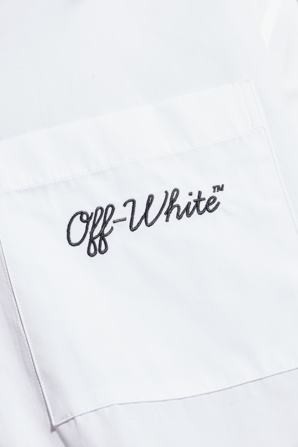 Biały Koszula z logo Off-White - Vitkac Poland