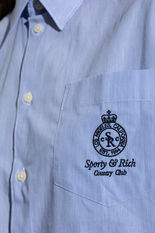 Sporty & Rich Shirt with Logo | Women's Clothing | Vitkac