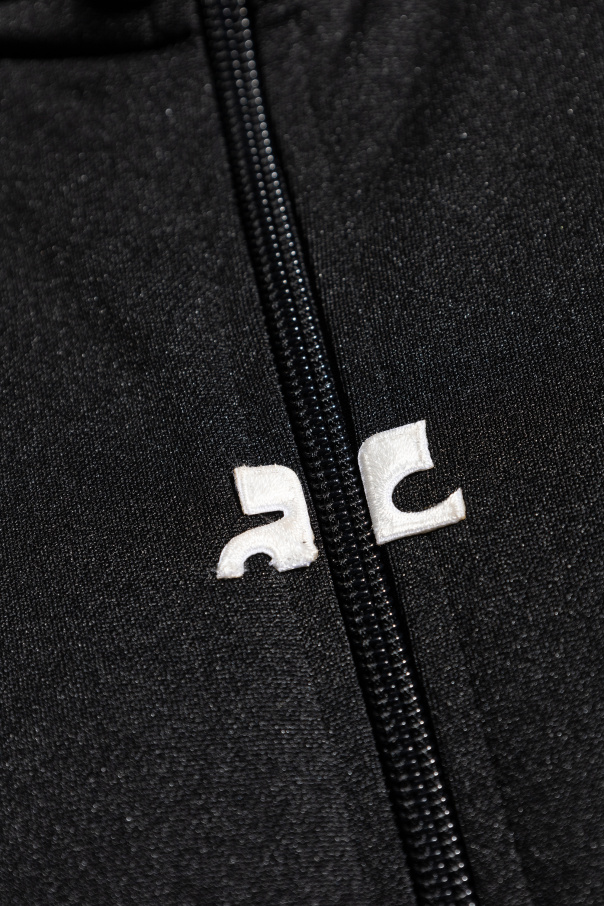 Black Sweatshirt with logo Courrèges - Vitkac GB