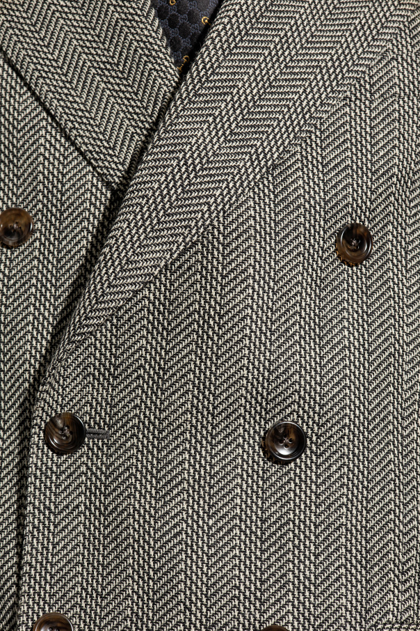 Gucci Double-breasted blazer | Men's | Vitkac