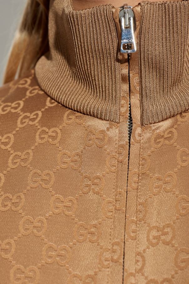 Beżowy Bluza z logo Gucci - Vitkac Polska