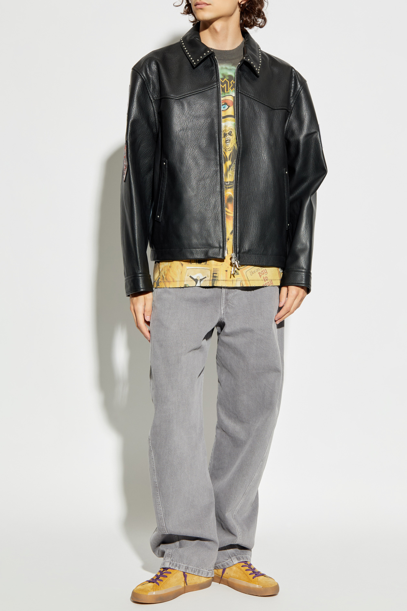 Represent Leather jacket | Men's | Vitkac