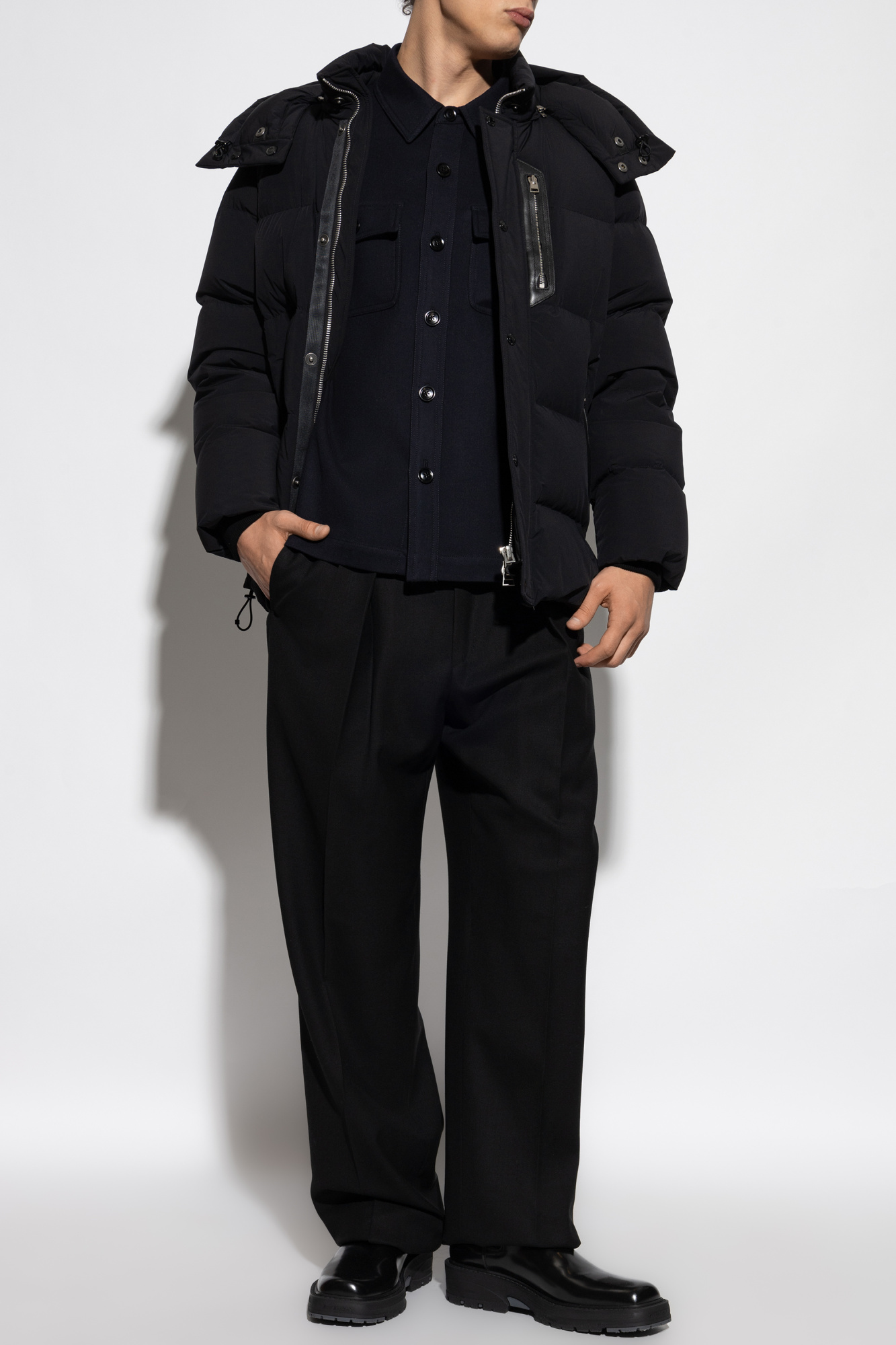 Tom Ford Down jacket with detachable hood | Men's Clothing | Vitkac